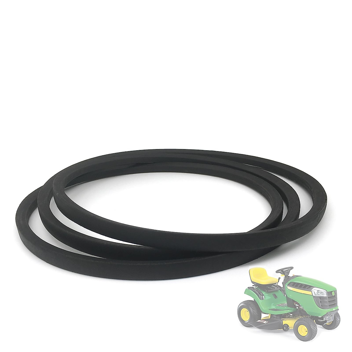 Rinlius GX20072 Mower Deck Belt (1/2" x 104") for John Deere LA105 LA115 L110 D110 L100 L130 L1742 D100 D120 D130 Riding Lawn Mower with 42 inch Deck Replaces OEM GY20570