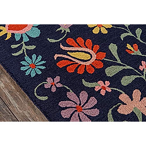 Momeni Newport Area Rugs, 2' X 3', Navy