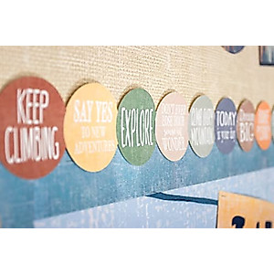 Teacher Created Resources Moving Mountains Positive Sayings Die-Cut Border Trim