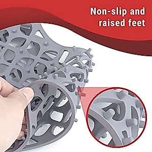 Kitchen Sink Mats 13.58" x 11.6" - Sink Protectors for Kitchen Sink - Sink Mats for Bottom of Kitchen Sink - Sink Mats and Protectors - Kitchen Sink Protector