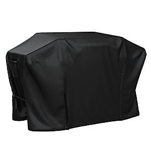 SHINESTAR Griddle Cover for Blackstone 36 Inch Culinary Series, Heavy Duty Waterproof 5441 Flat Top Gas Grill Cover with Large Air Vent, Click-close Straps, Handle and Zipper, Black