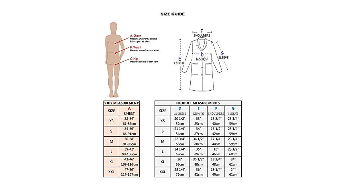Stylish TAILOR'S Women's Lab Coat in Pale Pink