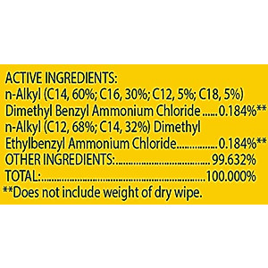 Fresh Step Clorox Disinfectant, 75 Count (Pack of 3), White, 225