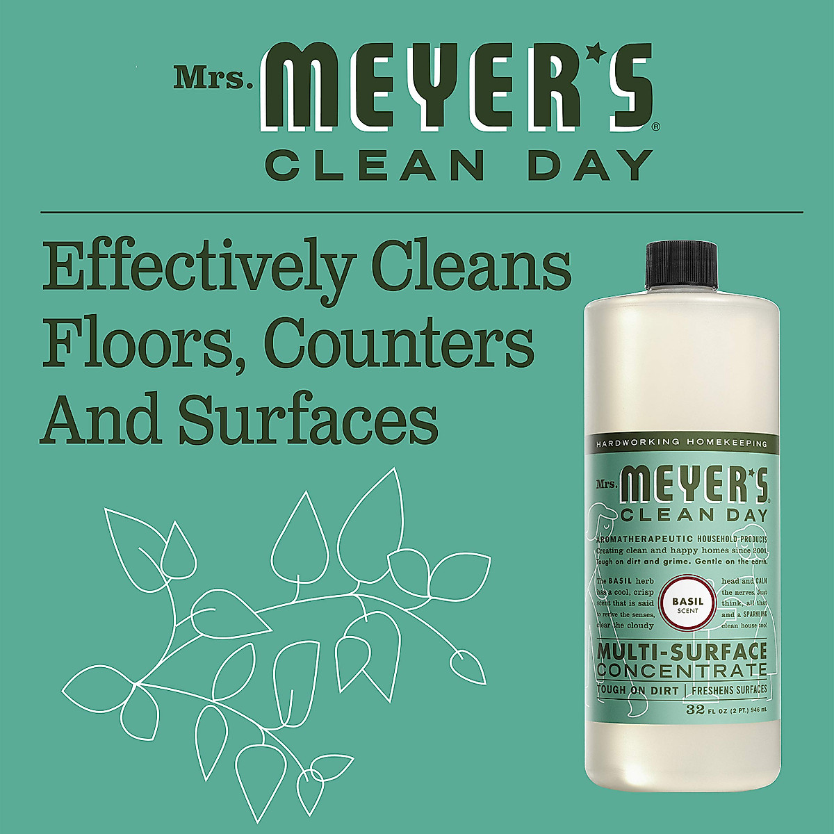 Mrs. Meyer's All-Purpose Cleaner Spray, Limited Edition Snowdrop, 16 fl. oz - Pack of 3
