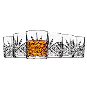 Godinger Dublin Set of 12 Double Old Fashioned Glasses