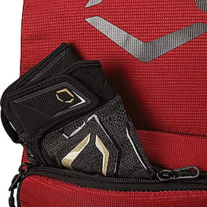 EvoShield SRZ-1 Backpack - Scarlet, 12" W x 9" D x 18" H