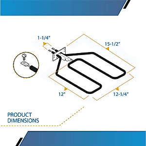 3000w Broil Element for GE Replaces AP2031008 PS249386 WB44X134