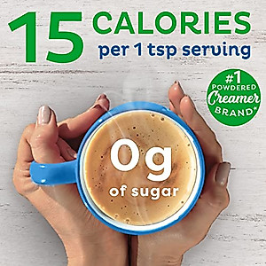 Nestle Coffee mate Sugar Free French Vanilla Coffee Creamer Powder – French Vanilla Creamer for Warm, Rich Flavored Coffee – Lactose-Free, Gluten-Free, Non Dairy Creamer for 140 Servings -10.2 Ounce (Pack of 6)