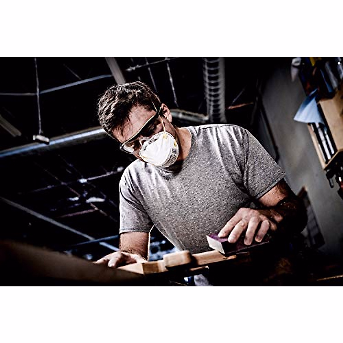 3M Performance Particulate N95 Respirator 8210 for Drywall Sanding, Disposable Respirator, 2-Pack