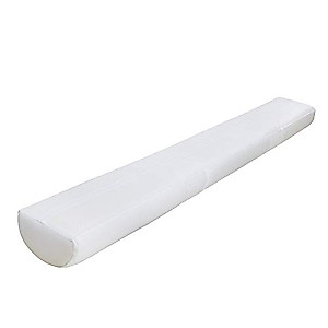 Tebery 2 Pack Bed Bumpers Side Memory Foam Pillow Pads with Waterproof Cover, Safety Sleep Bedside Guard for Toddlers,Kids,Adults and Seniors