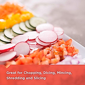 BLACK+DECKER 8-Cup Food Processor, Black, FP1600B