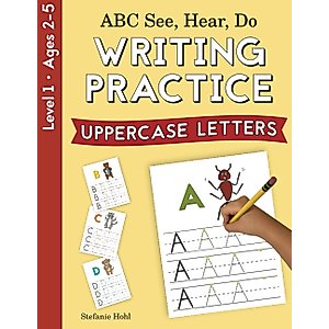 ABC See, Hear, Do Level 1: Writing Practice, Uppercase Letters