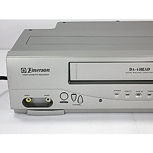 Emerson EWV404 4-Head Video Cassette Recorder with On-Screen Programming Display