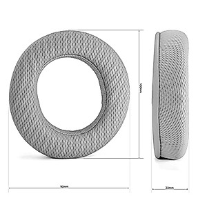 MOOKEENONE Replacement Soft Foam Ear Pads Headband for Turtle Beach Recon 500 Recon 500 Headset Accessories Earpads Repair Headphones Parts