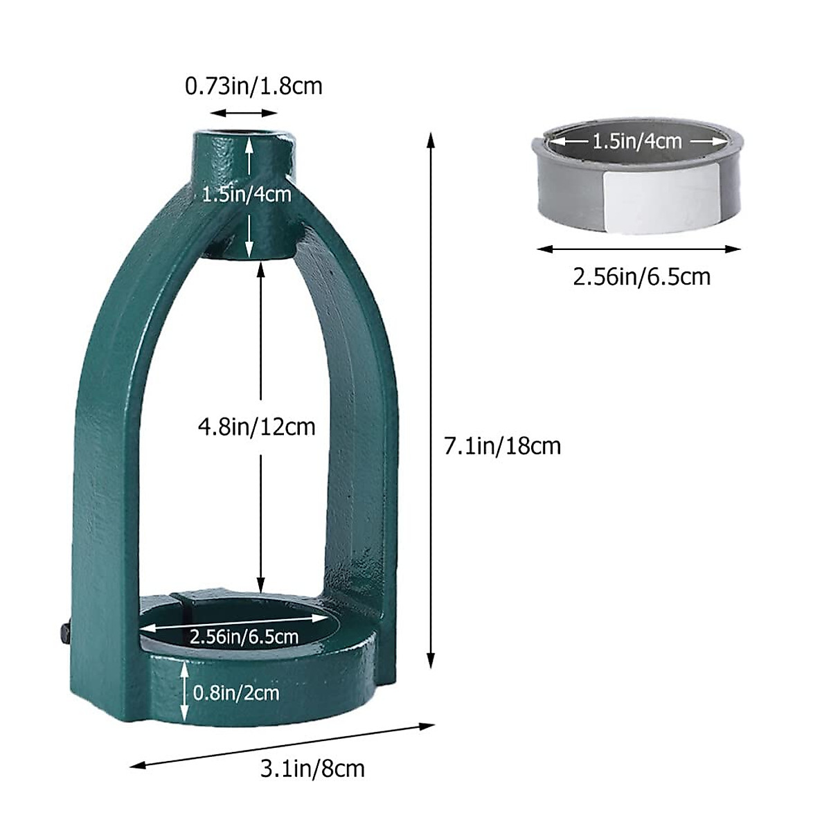 DOITOOL Drill Accessory Converter Attachment Accessories Machine Hole Bench Bit Location Mortiser Woodworking Log for Chisel Furniture Part Reducer Cutters Refit Mortise Cutter（40mm Drill Sleeve）