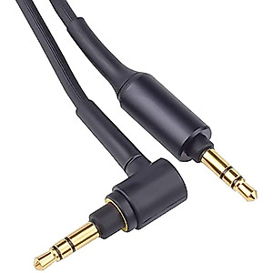 Xivip WH-1000XM3 Headphones Audio Cable,3.5mm Headphones Audio Cable,4.9 ft Aux Cord Compatible with Sony WH-1000X WH-H900N MDR-1AM2 MDR-10R MDR-ZX770BN MDR-100ABN Headphones (Black)