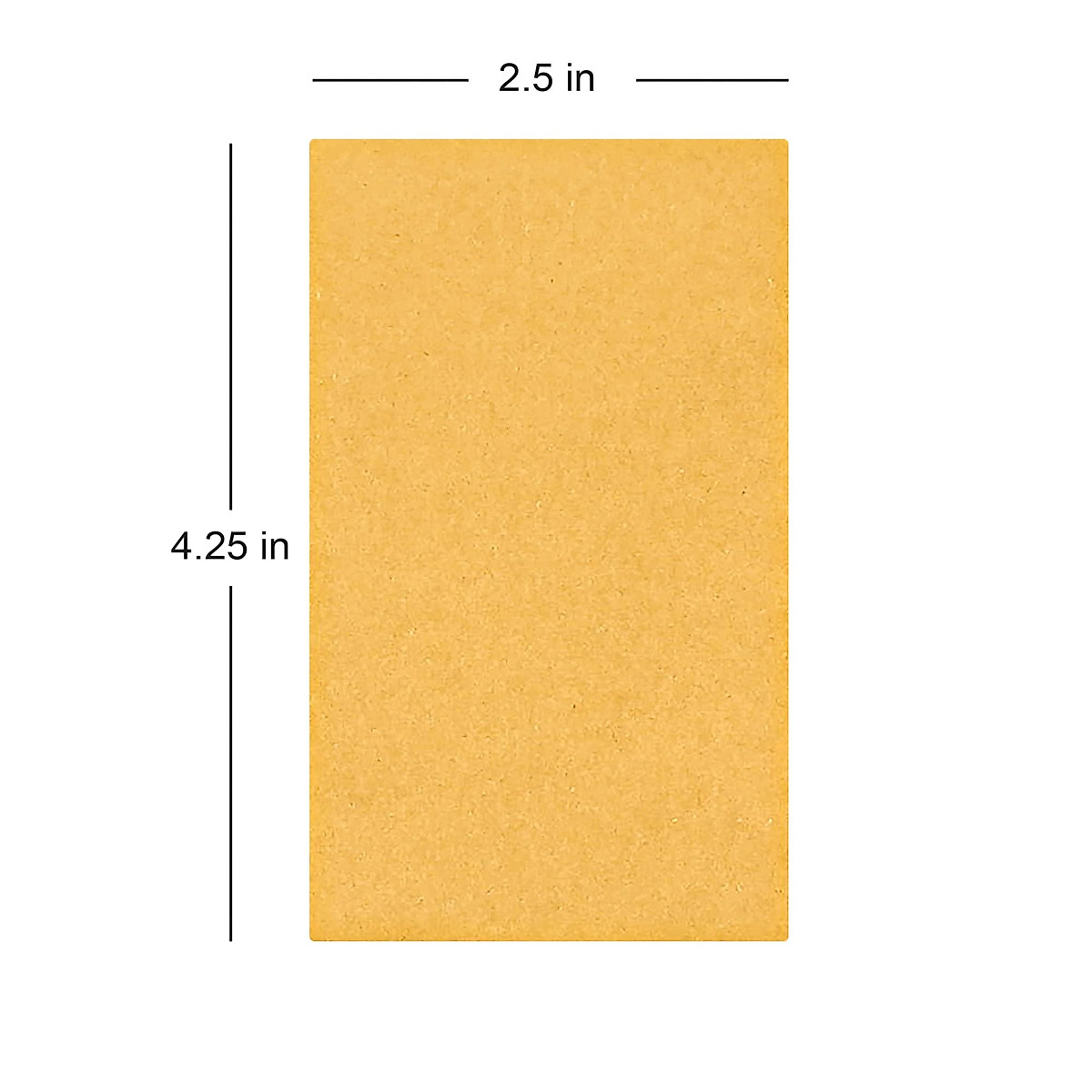 Office Depot® Brand Coin Envelopes, 3, 2 1/2" x 4 1/4", Brown Kraft, Pack Of 500
