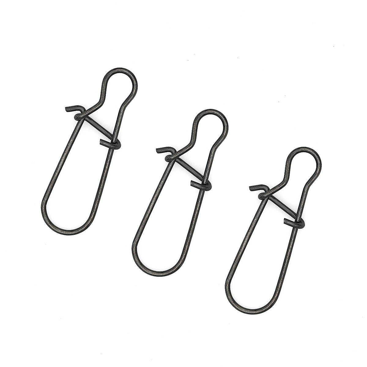 BLUEWING Fishing Duo Lock Snaps for Saltwater Freshwater Fast Change Snaps Light Tackle Lures Connector, 209lbs/50 pcs