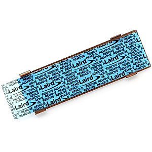 Deal4GO Laptop General NGFF PCIe NVMe M.2 2280 SSD Heatsinks Copper Bracket w/Laird Silicone Thermal Pad Fit for Samsung 850/860/960/970EVO 950/960/970PRO SM951/961/981