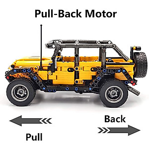 ShupBear Creator Speed Racing Car Set,Building Blocks Kit Set;Adult Truck Model Toy for Boy(601PCS)