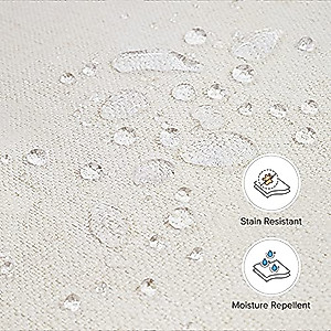 Million Dollar Baby Classic Alden Swivel Glider in Performace Cream Eco-Weave, Water Repellent & Stain Resistant, Greenguard Gold & CertiPUR-US Certified