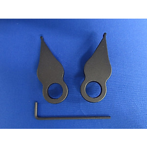 Lincoln Welder Sa 200 Oil Drop Control knobs BL FACE ONLY for .465" & .375 Shafts