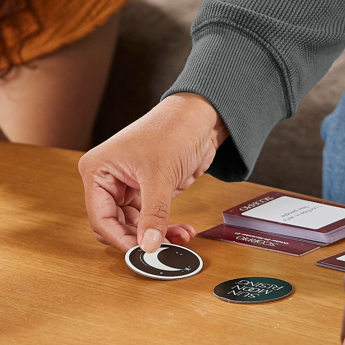 Hasbro Gaming Sun Moon Rising Game, Astrology-Themed Party Card Game for Adults and Teens, Adult Card Game for 3-6 Players, Ages 13 and Up