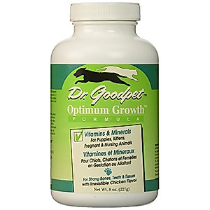 Dr. Goodpet Optimum Growth - All Natural Kitten & Puppy Care Multi-Vitamin/Mineral Powder