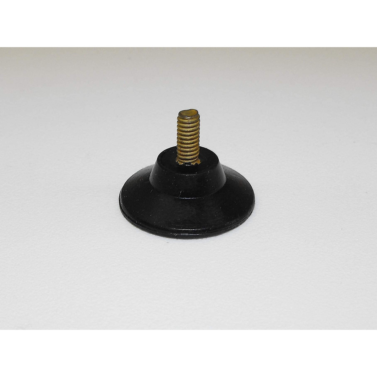 JL Missouri Parts 4X 3/8" #8-32 Screw in 1" Rubber Suction Cups, 5/16" Tall, Made in USA Isolator Foot