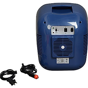 Uber Appliance UB-XL1-BLUE Mini Fridge, 9L, Navy Blue