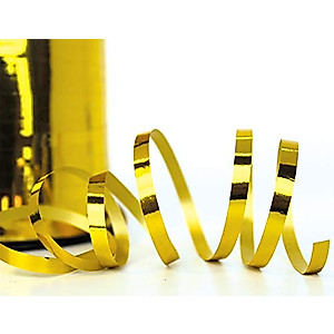 Christmas Ribbon - Curling Gift Ribbon Xmas Set of 3 Rolls Red Green Gold Curling Ribbons Thin for Holiday Gifts Wrapping & Decoration