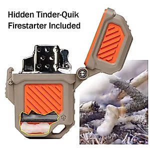 Thyrm PyroVault 2.0 Lighter Armor Compatible with Zippo Inserts, for Protection, Less Evaporation, and Retention, Made in The USA (Transitional MC (Ranger Green + Flat Dark Earth))