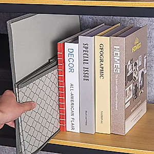 ShanSon Fabric Storage Bins 1 Pack One Click Installation Storage Cubes with Lids Foldable Storage Baskets with Cover for Home Bedroom Kids Room Closet Office Nursery and Toys Organization Grey