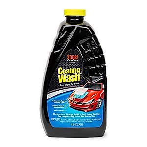 Stoner Car Care 91215 48-Ounce Visible Shine Coating Wash is a 2-in-1 Car Wash and Car Wax, Carnauba Wax to Polish and Wax Your Car, Pack of 1