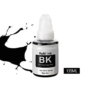 Printers Jack Compatible Canon GI-290 Refill Ink Bottle Kit for Canon PIXMA G4200, PIXMA G3200, PIXMA G4210, PIXMA G2200, PIXMA G1200 Printers