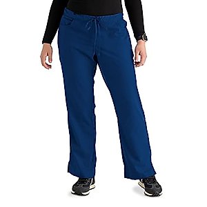 Grey's Anatomy Women's Junior-Fit Five-Pocket Drawstring Scrub Pant - X-Large - Indigo