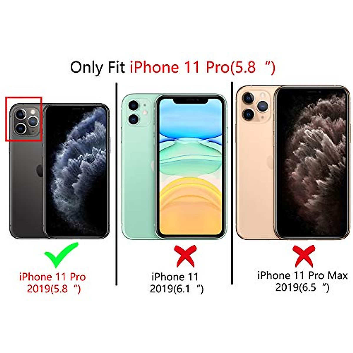 Ownest Compatible for iPhone 11 Pro Case for Clear Frosted PC Back 3D Floral Girls Woman and Soft TPU Bumper Protective Silicone Slim Shockproof Flower Case for iPhone 11 Pro-Purple Lavender