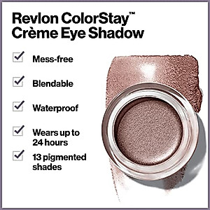 REVLON Colorstay Creme Eye Shadow - 730 Praline for Women - 0.18 Oz Eye Shadow, 0.18 Oz
