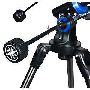 Meade Instruments 216004 Polaris 114Eq Reflector Telescope, Metallic Blue