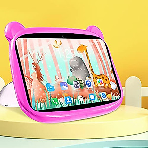 Tablet Laptop, Android 5.1 Tablet 7 Inch, 2GB RAM 16GB Storage, 0.3MP+2MP Dual Camera,1280x800 IPS HD Display Screen, Wi-Fi Bluetooth 3000mAh, Holiday Gift for Family (Pink)