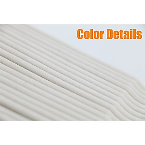 50+10 Pack Non-Slip Velvet Hangers Suit Clothes Hanger Space Saving Hangers 15~20LBS Heavy Duty Hangers 17.5"