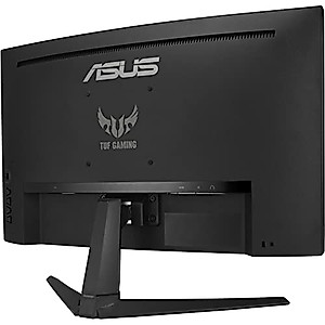 ASUS TUF Gaming 23.8” 1080P Curved Gaming Monitor (VG24VQ1B) - Full HD, 165Hz (Supports 144Hz), 1ms, Extreme Low Motion Blur, Speakers, Adaptive-sync/FreeSync Premium, Eye Care, DisplayPort, HDMI