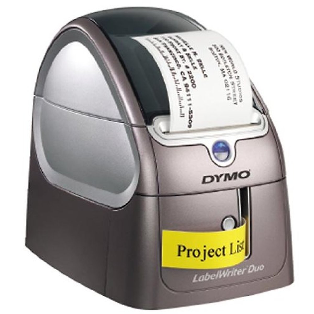 DYmo Labelwriter 400 Duo is another Dymo product that will print on thermal address labels and also if you like it will print label maker style labels for you as well!