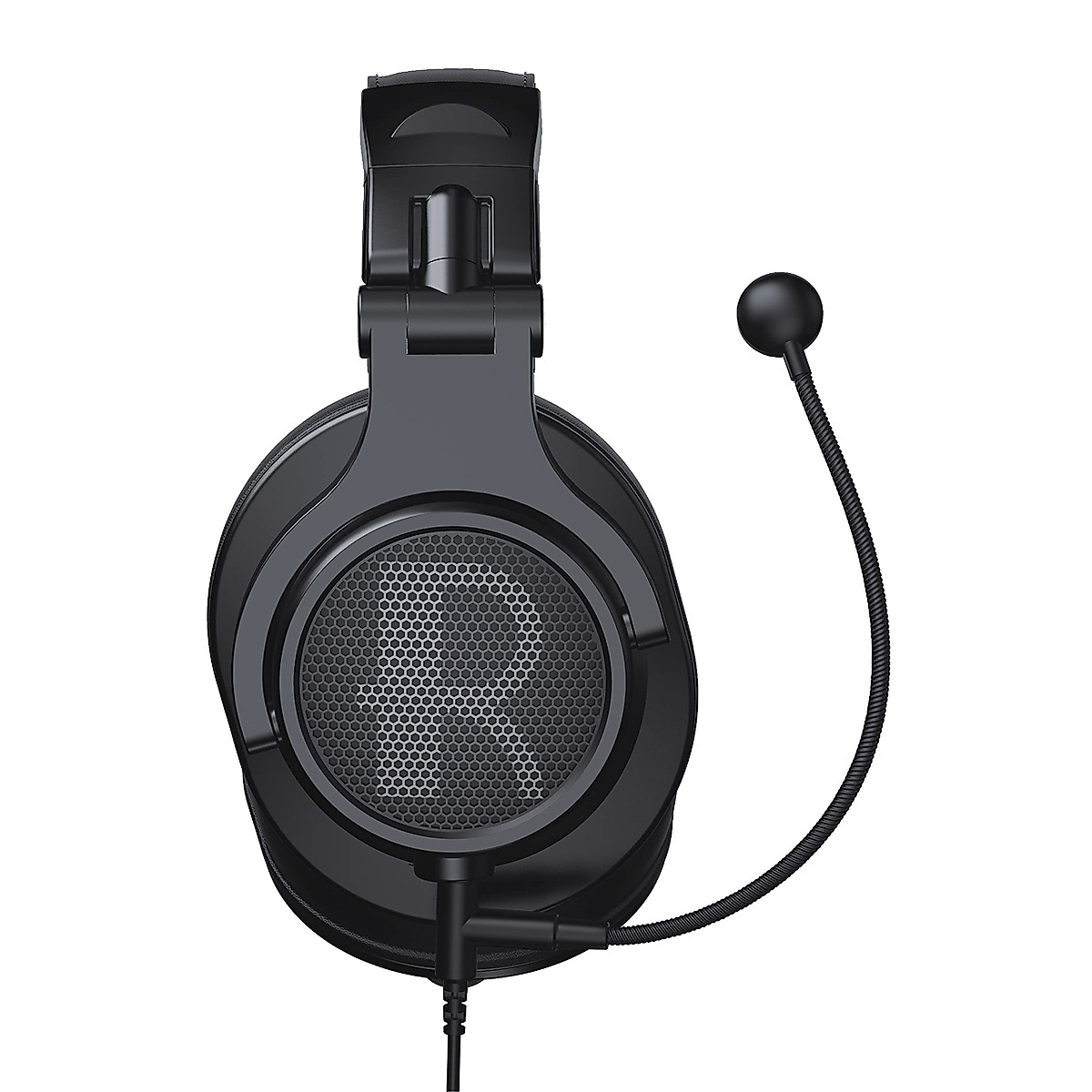 Prosonic DJ2KG Headsets with Boom Mic, Wired Over Ear Headphones for Business Meeting, Skype Zoom, PC Gaming,PS4, Xbox One, Discord, Podcast, Headset with SharePort & Volume Control (Black)