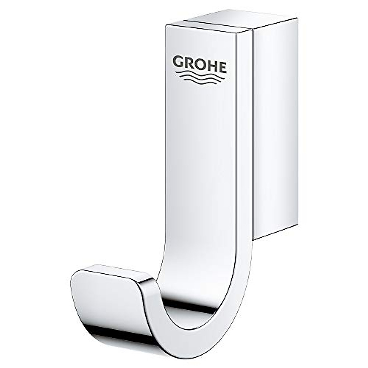 GROHE 41039000 Selection Robe Hook, Starlight Chrome