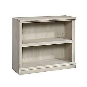 Sauder Select 2 Shelf Bookcase, L: 35.28" x W: 13.23" x H: 29.92", Chalked Chestnut finish