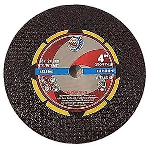 WA 25PACK - 4"x 0.045"x3/8" Thin Cut Off Disc, Die Grinder Tool Accessories Discs Cutting Wheel, 4 inch Cutoff Blade 3/8 in Arbor for General Metal, Steel, Stainless, Wood