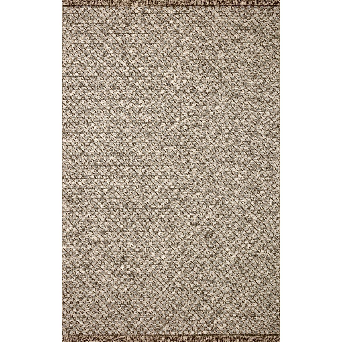 Loloi II Dawn Collection Indoor/Outdoor DAW-02 Tan 7'-8" x 10' Area Rug
