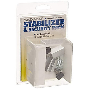 A/C Safe Window Air Conditioner Security and Stability Pack