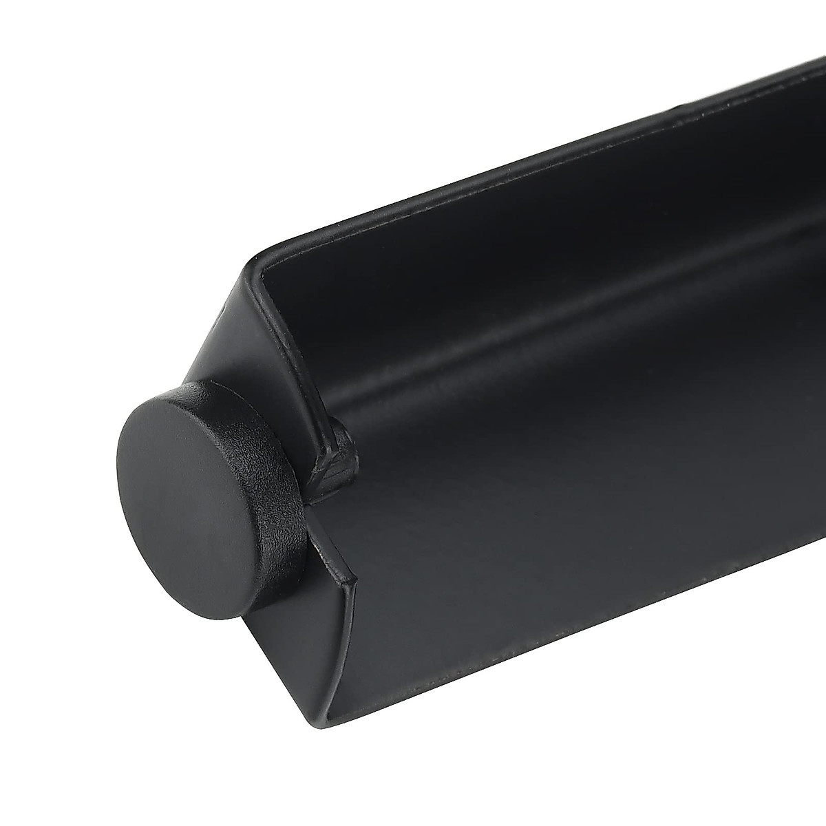 MOUYAT 12 Pack 5 Inch Metal Furniture Legs, Black Metal Sofa Legs with 32 Screws, Triangle Furniture Feet Furniture Replacement Legs for Sofa Couch Cabinet Dresser Cupboard